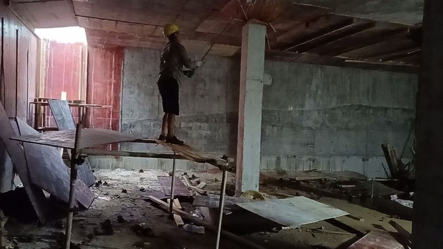 拆模工地安全第一