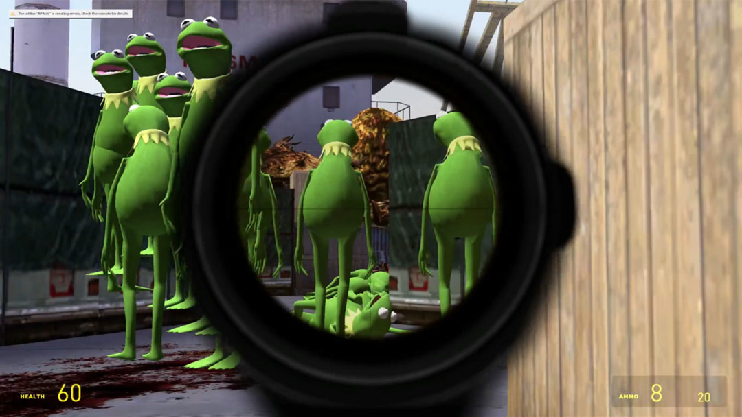 gmod模组大乱斗:cf运输船出现变异大虫怪