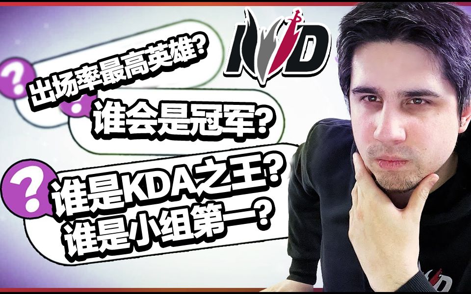 【中字】北美铁粉的S12世界赛数据预测