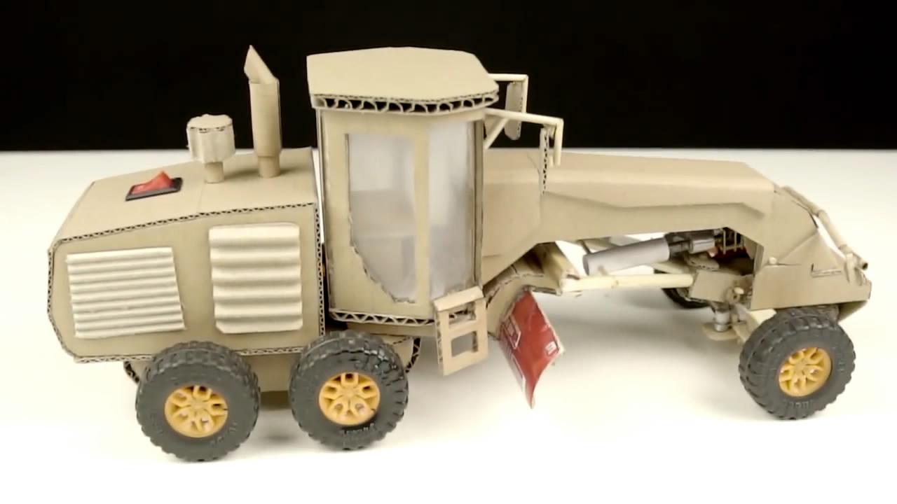 「玩具模型DIY」纸板玩具车的制作方法,创意十足!