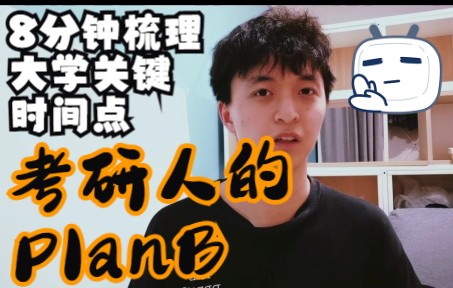 孤注一掷考研?其实你可以有PlanB。8分钟梳理出国,就业以及考研重要...