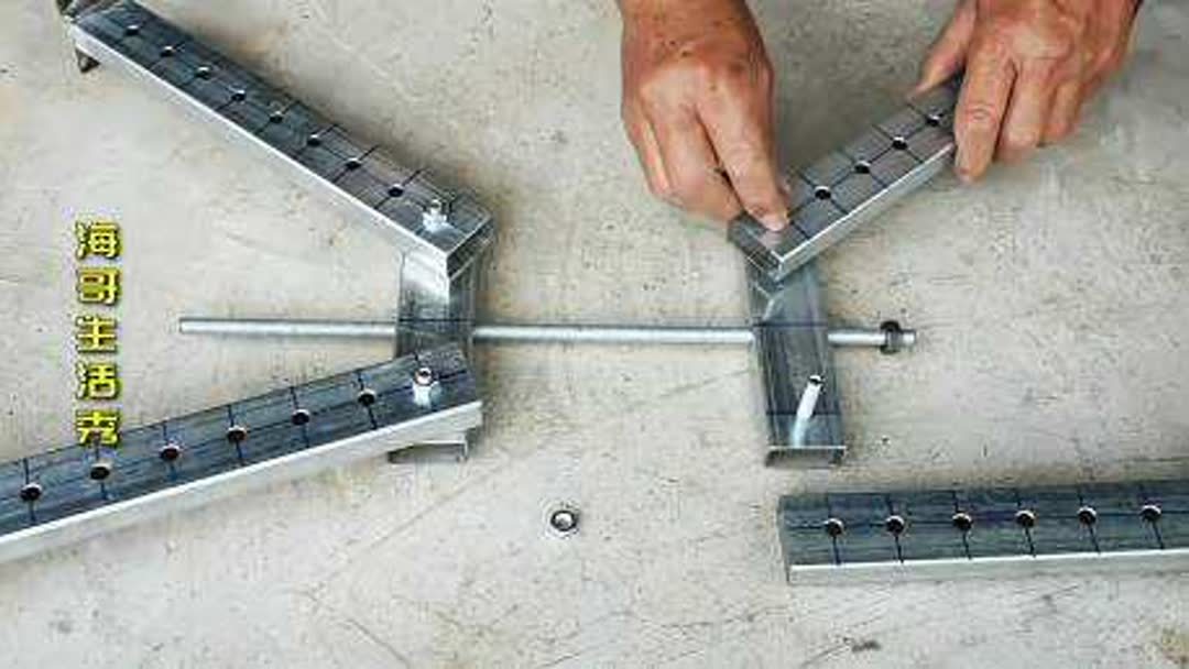 方管这样加工一下,焊接和对接物件真的轻松多了,挺实用的