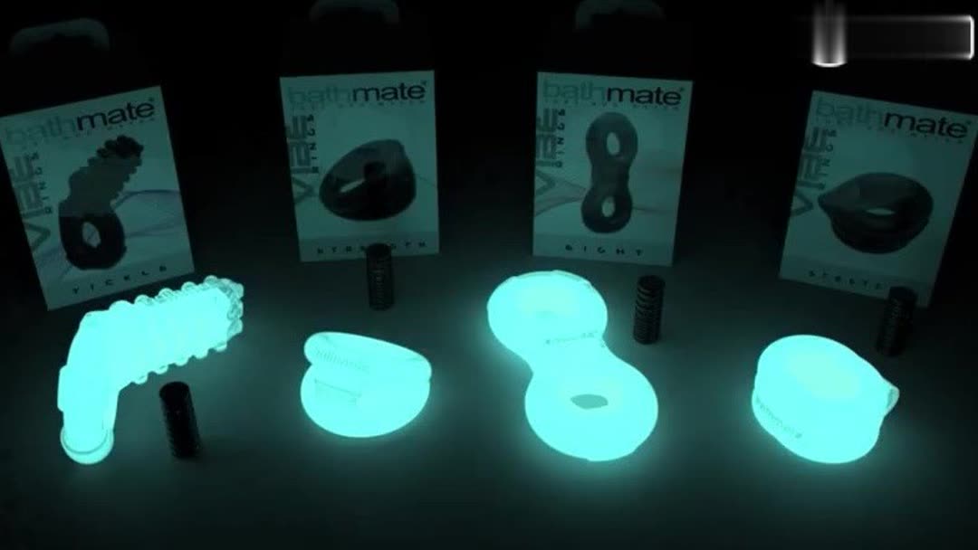 #bathmate# Bathmate Vibe Ring 夜光充电式高速震动锁精环
