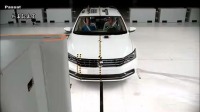 2017年捷达Vs2017年帕萨特右侧25%碰撞测试