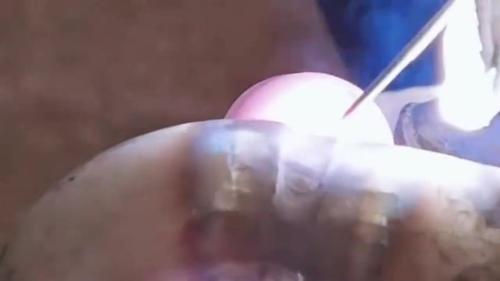 小管径不锈钢管道焊接,拍片探伤口,这才是技术活!