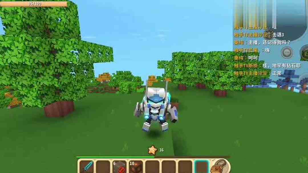 寒霜迷你世界:地心门框制作教学,会发光的哦!