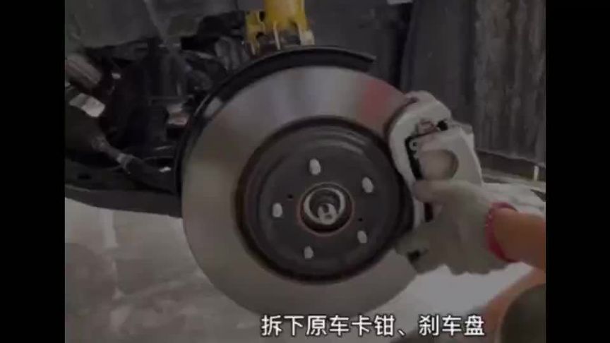 分享——AP9560大六活塞刹车卡钳套装 改装案例