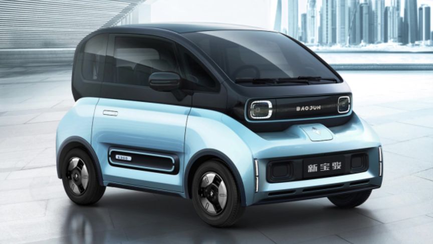 新宝骏首款新能源电动车曝光,将于近期上市