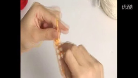 初学者如何织毛衣教程视频-毛线编织花样7-织围巾起针平针