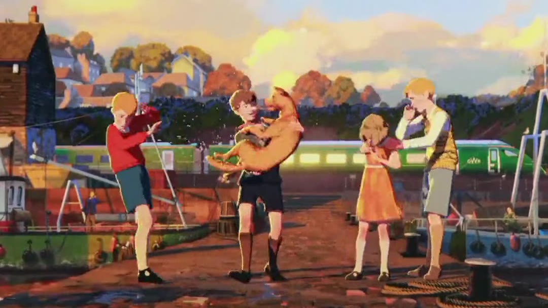 英国怀旧风动画广告《The Famous Five》