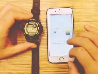 卡西欧GBD-800蓝牙连接&智能计步设置