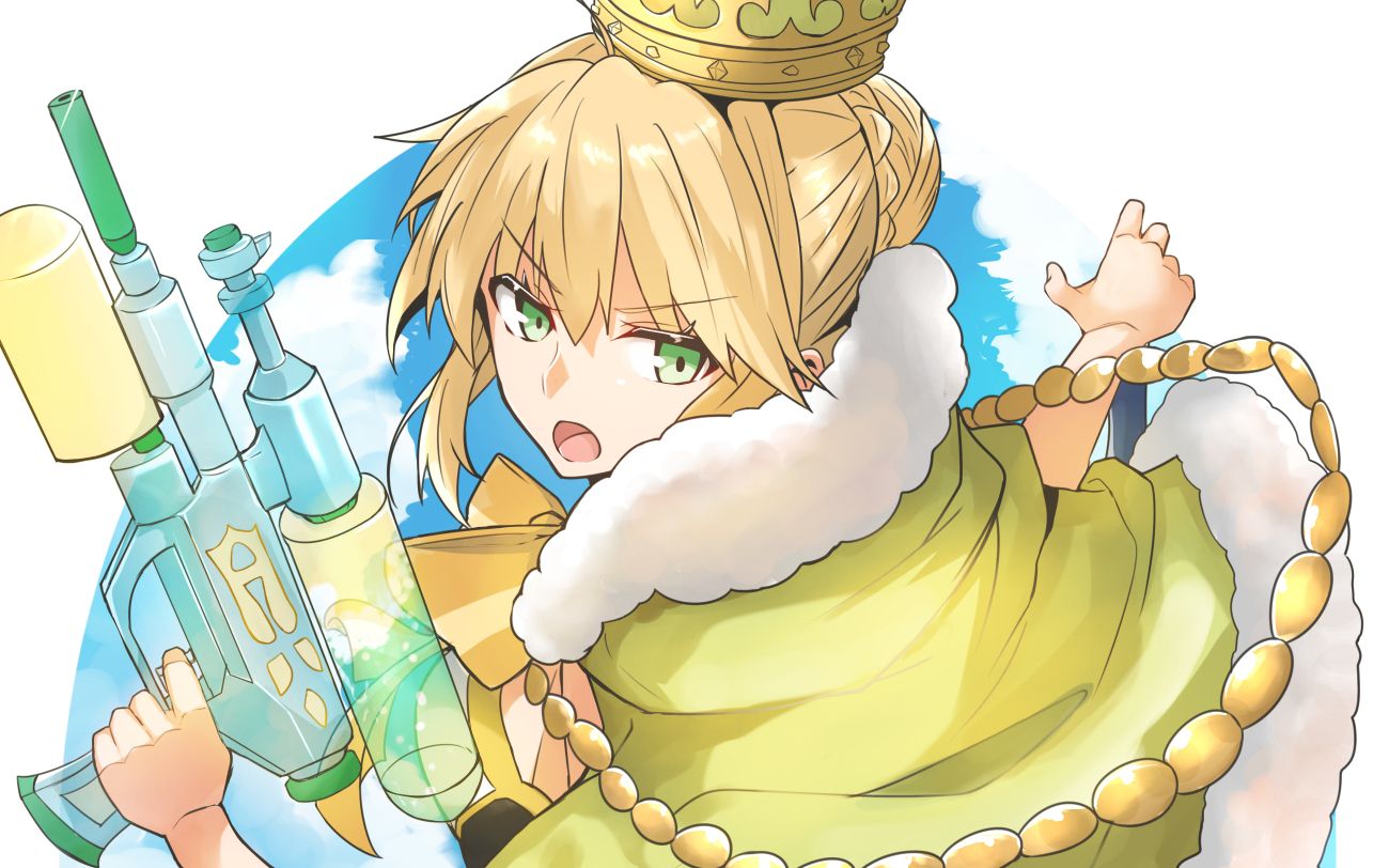 【FGO】百级弓呆带炮灰队单挑六十万血减伤大猩猩