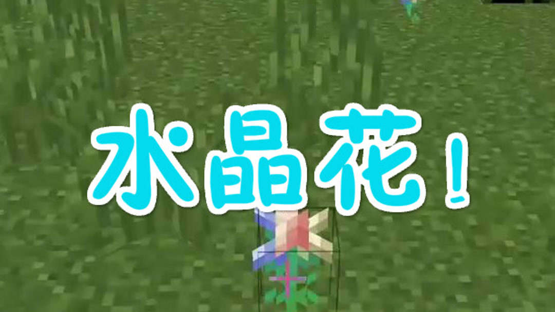 我的世界:水晶花是魔法的来源!制造魔法棒
