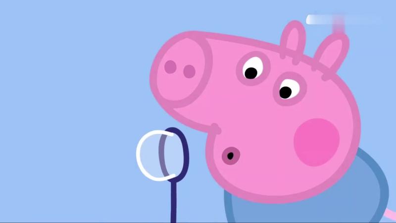 第01集小猪佩奇:吹泡泡,小朋友最喜欢的早教动画片
