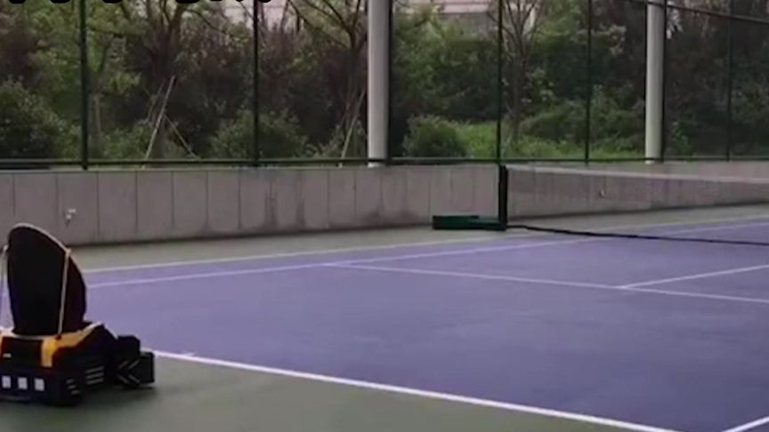 网球对战机器人上场啦