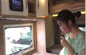 2018款洗衣机款房车 大容量冰箱房车 C型房车 美女讲解 豪华内饰