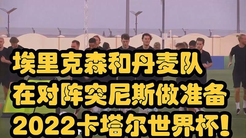 埃里克森和丹麦队在对阵突尼斯做准备2022卡塔尔世界杯!