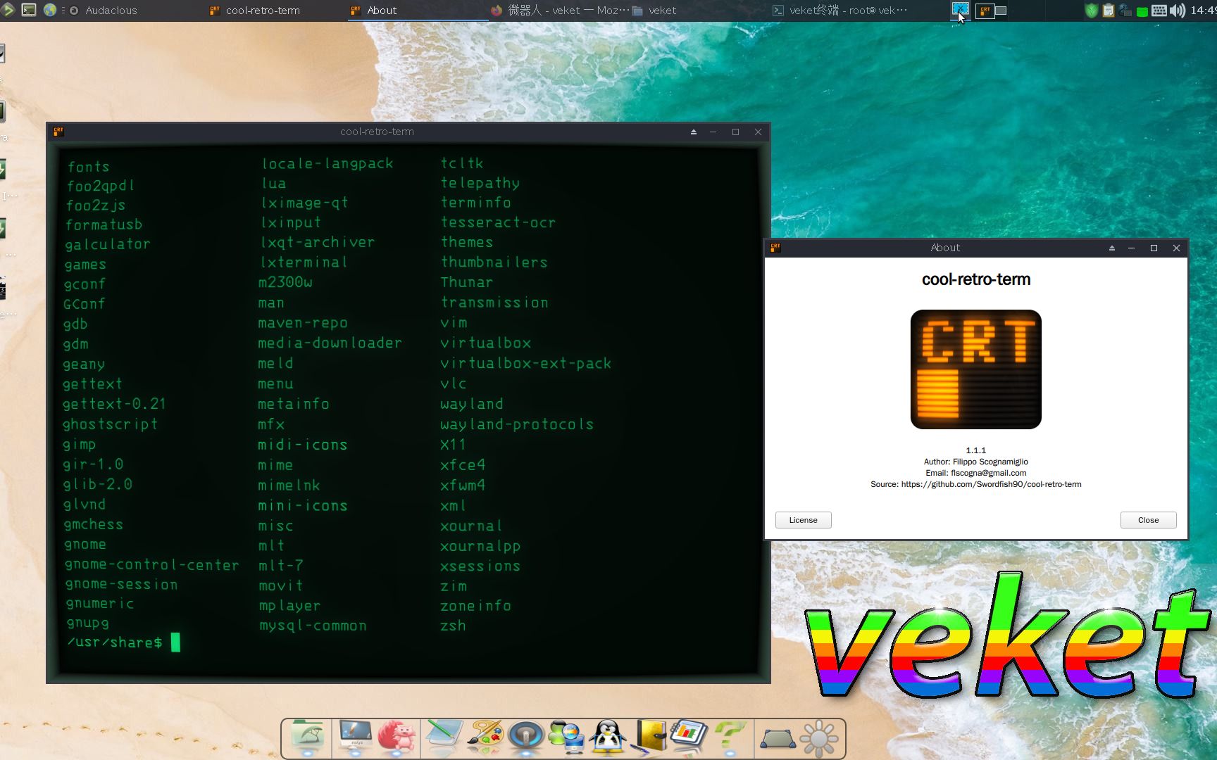 酷到没朋友的终端,好莱坞大片的感觉,复古终端CoolRetroTerm