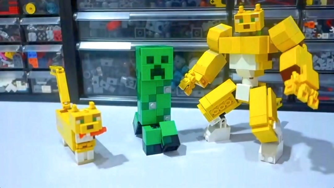 MOC教程 - 我的世界豹猫机甲