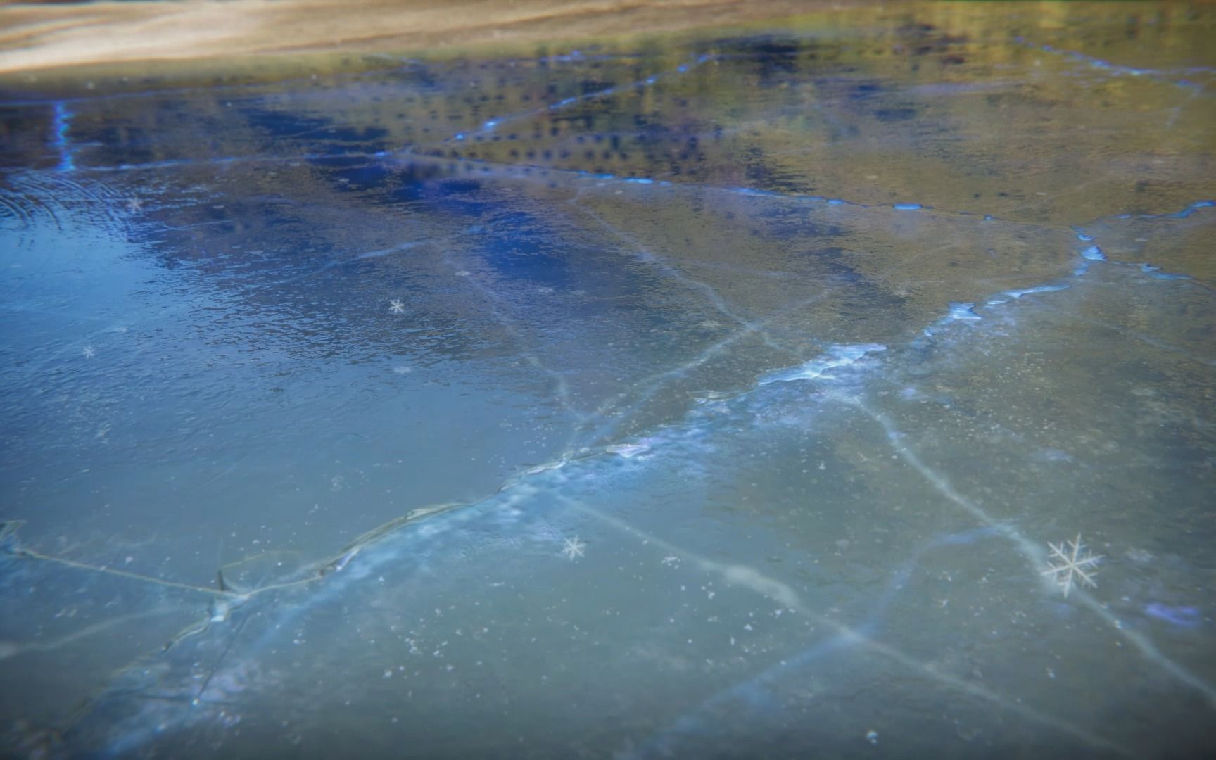 【Unity TA】梦幻冰雪地表 -Unity游戏内实时演示