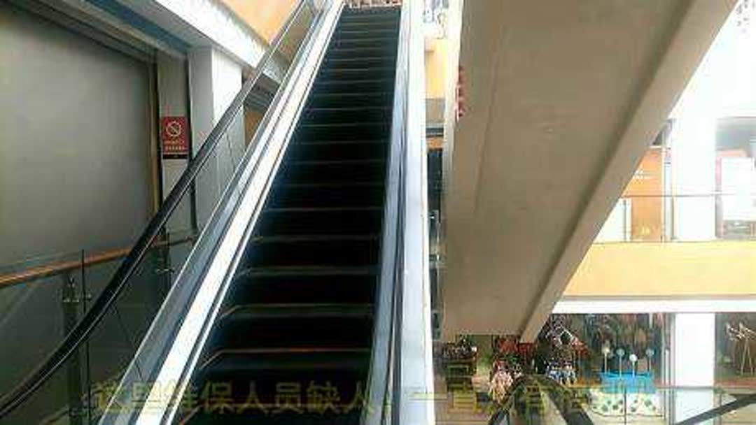 商场的自动扶梯!今天给它做个大检查!