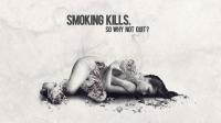 PS制作禁烟公益海报制作01