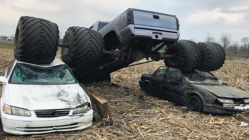 世界上最大的皮卡有多霸气?一脚油门下去,震撼开始!