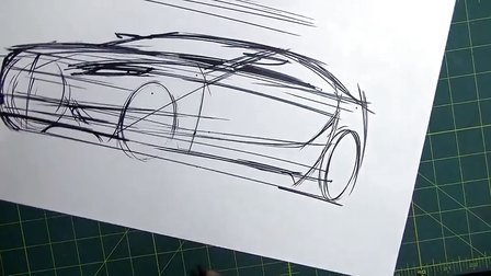 工业设计drivenmavens汽车手绘系列教程54