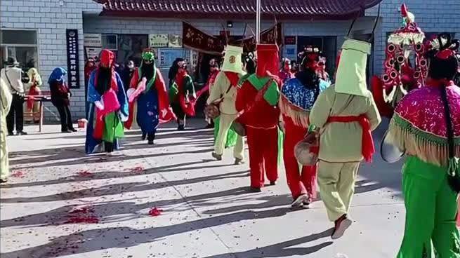 家乡的传统文化,逢年春节闹社火使年味更浓更热闹