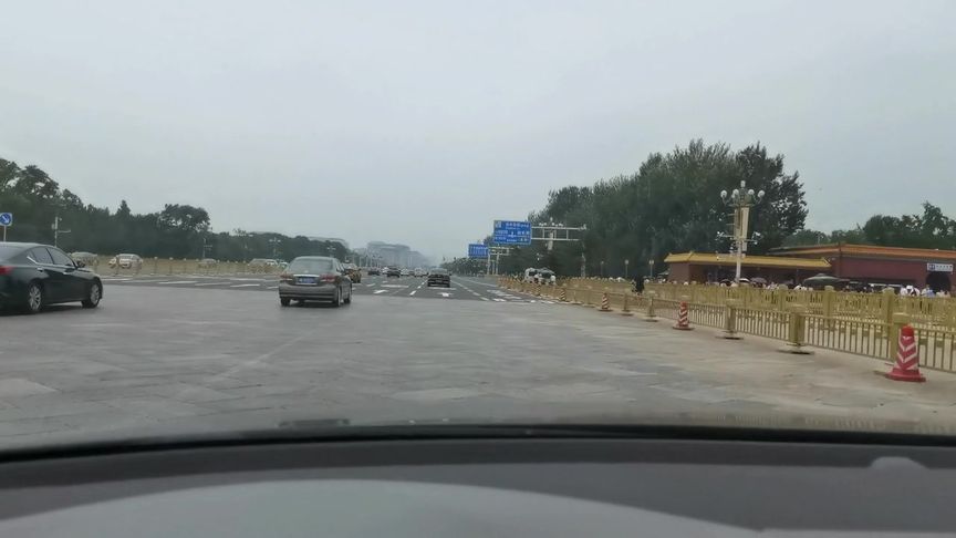 北京半日自驾游,看看天安门就回去