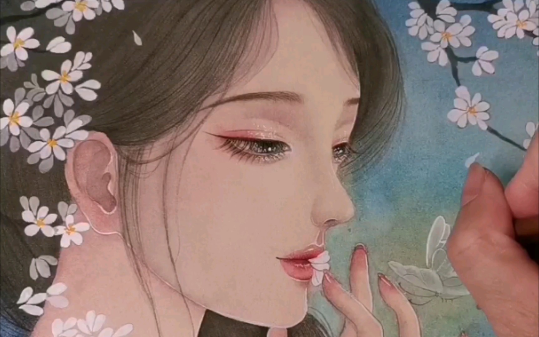古风水彩画/教程