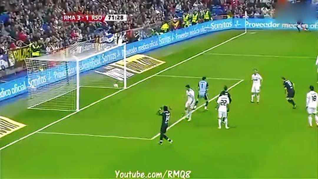 [1011西甲]C罗2球卡卡传射 皇马4:1轻取皇家社会 夺主场全胜