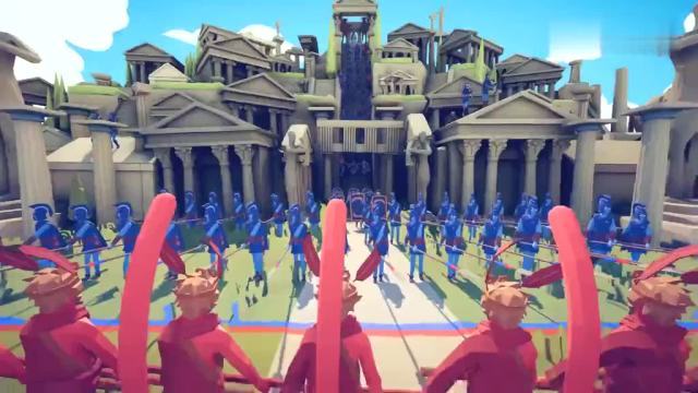 全面战争模拟器:孙悟空大闹神殿,宙斯带领部队能否阻挡?