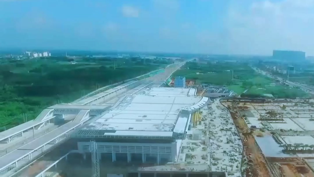 湛江高铁站即将完工