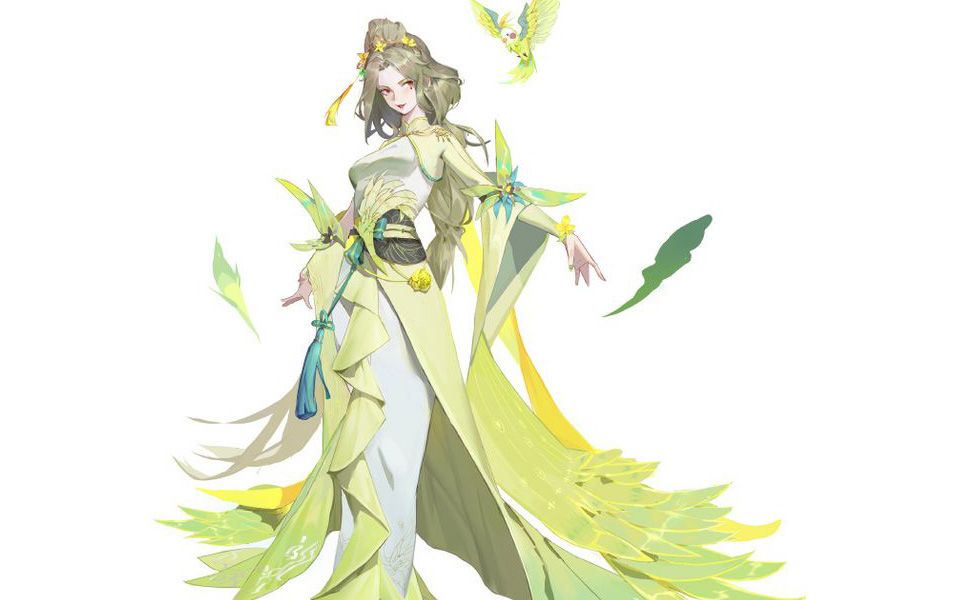 原画这么精致的小姐姐 在建模师手下也是这么的好看