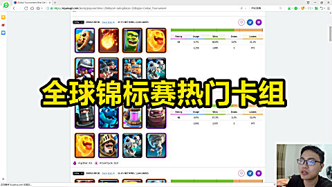 皇室战争:第15季全球锦标赛推荐卡组