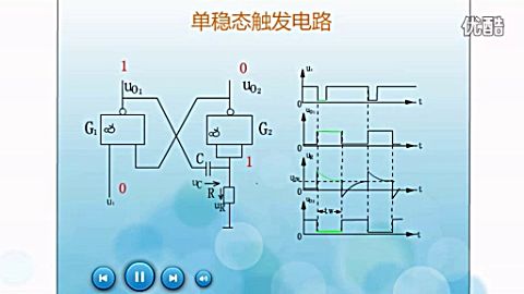 单稳态触发器的工作原理