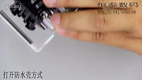 GoPro HERO 开机 开箱以及防水壳后盖打开和换后盖视频教程