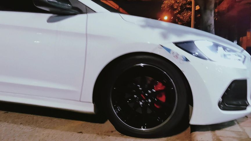 现代领动 合规轮毂改装 正常上路年审方案#现代#领动#朗动#菲斯塔