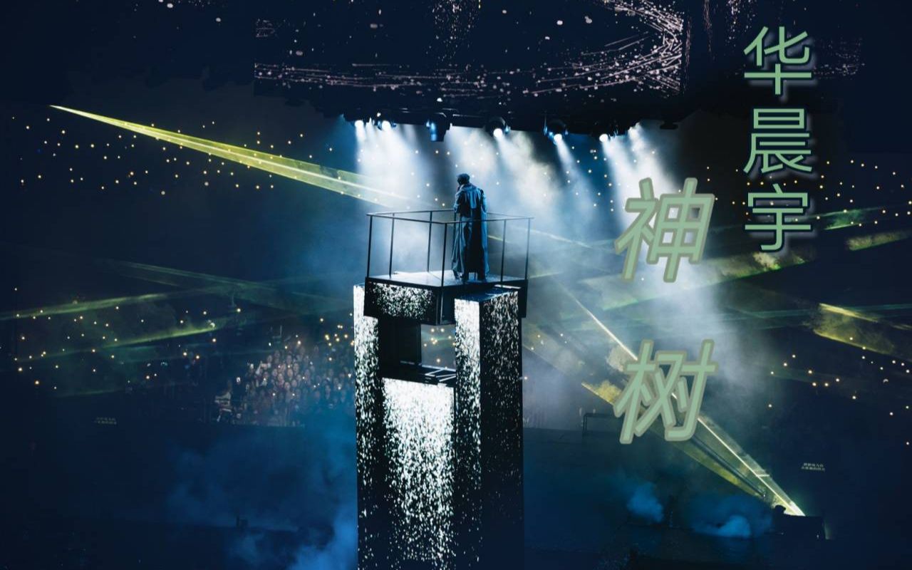 华晨宇火星演唱会2019.11.17--看台正面神树(字幕)