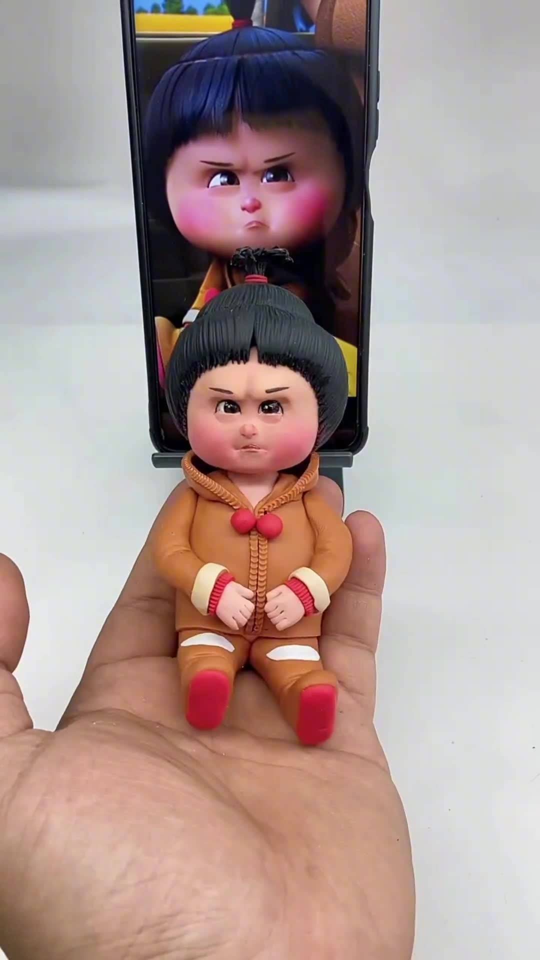 手工制作人物形象,不像算我输。来图可设计哦