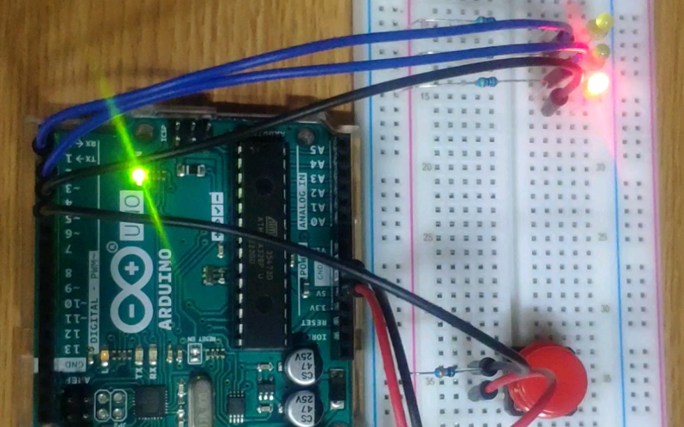 【arduino】按键控制LED