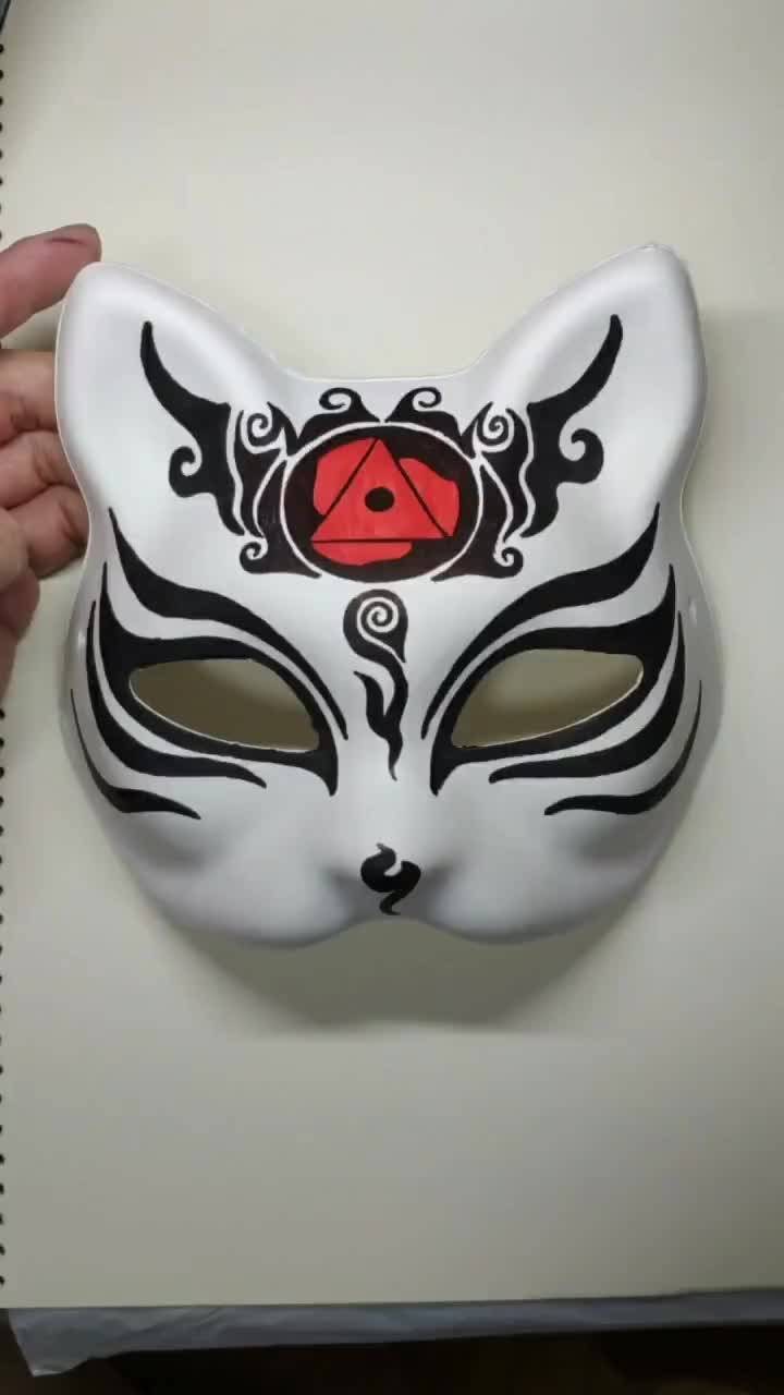 火影人物-巴鲁眼睛搭配面具手绘,原创设计图案欣赏