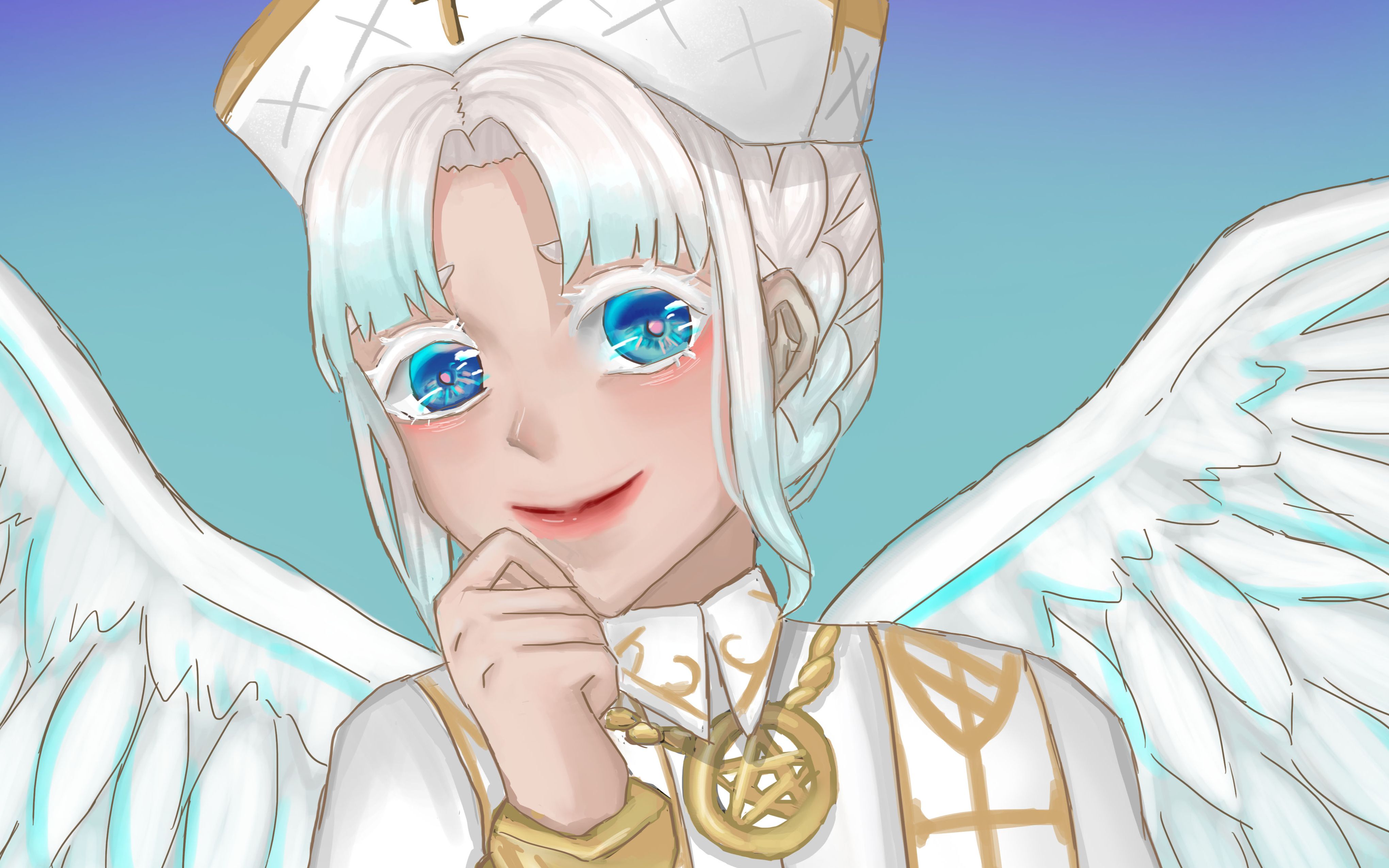 [绘画]第五人格医生光天使