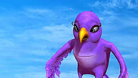 光头强砍树毁了小鸟的家、现场演绎愤怒的小鸟、光头强惨了!