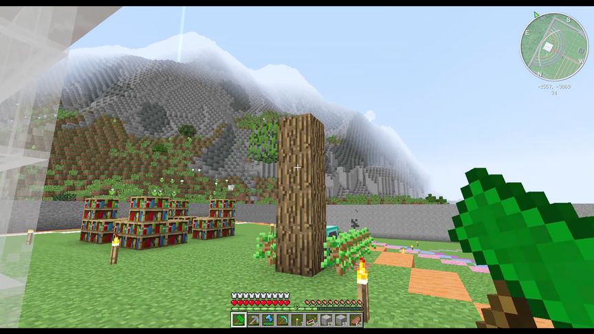 《平凡》我的世界 Minecraft 钻石自动伐木机效果不错