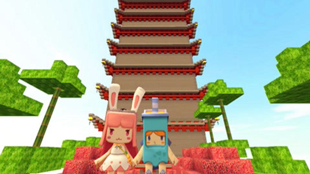 木鱼小铃铛迷你世界联机模式:鱼玲兄妹勇闯解密塔!真是太厉害了