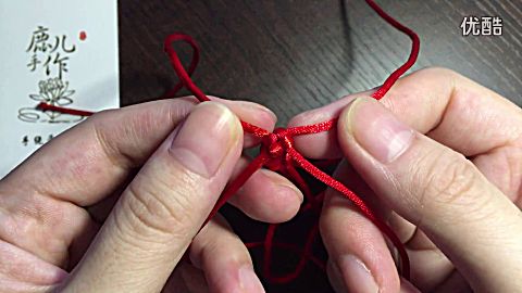 【鹿儿手作】圆形玉米结 绳结编法教程 手工DIY手绳手链教程