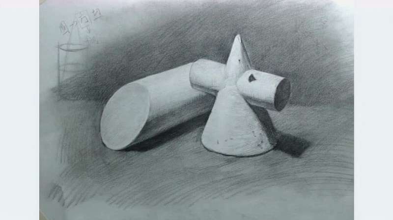 几何素描一直画不好?那是你用错了技巧,初学者这样画才合适
