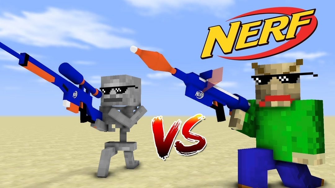 我的世界怪物学院:可怕怪物枪战大乱斗